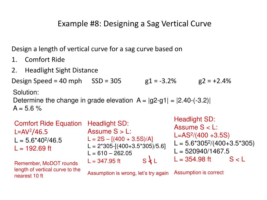 PPT - Example #4: Designing Superelevation PowerPoint Presentation ...