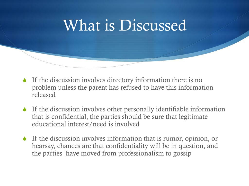 PPT - CONFIDENTIALITY ASD Special Education PowerPoint Presentation ...
