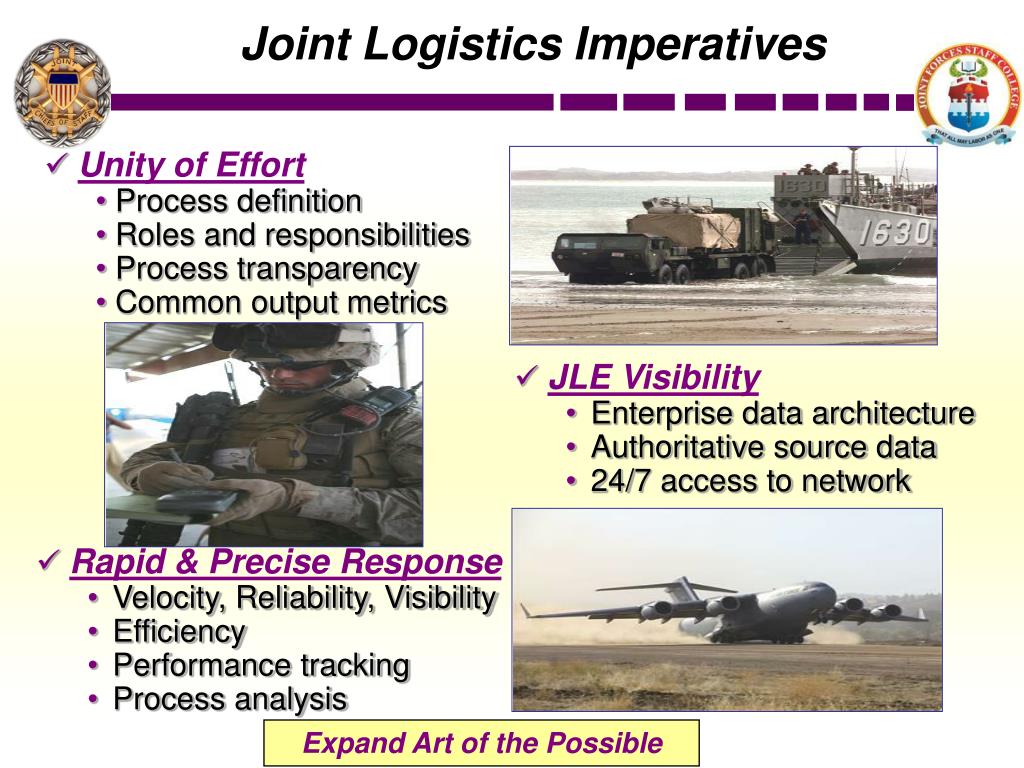 PPT - Joint Forces Staff College The Future of Joint Logistics ...