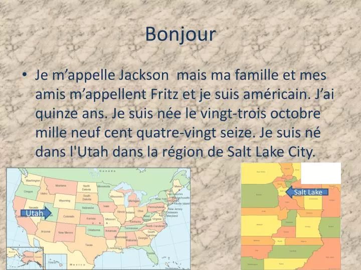 PPT - Bonjour PowerPoint Presentation, free download - ID:2382095