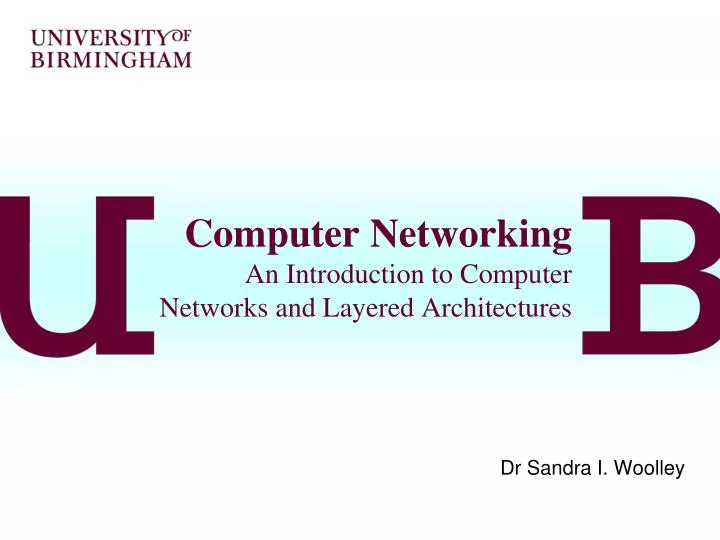 Ppt Computer Networking An Introduction To Computer Networks And