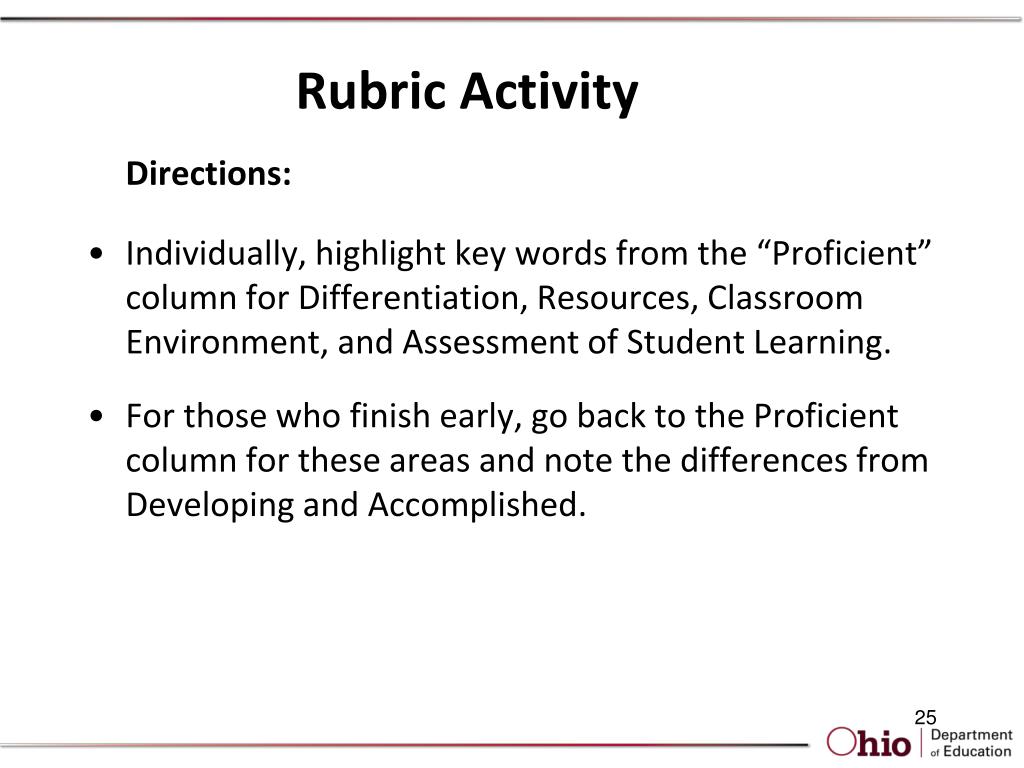 PPT - Ohio Teacher Evaluation System: Assessment of Teacher Performance ...