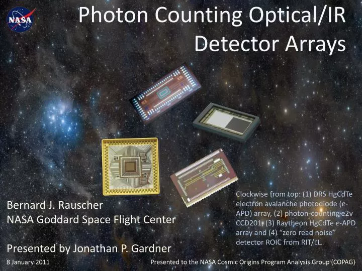 PPT - Photon Counting Optical/IR Detector Arrays PowerPoint ...