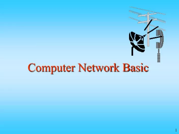 PPT - Computer Network Basic PowerPoint Presentation, free download - ID:2383823