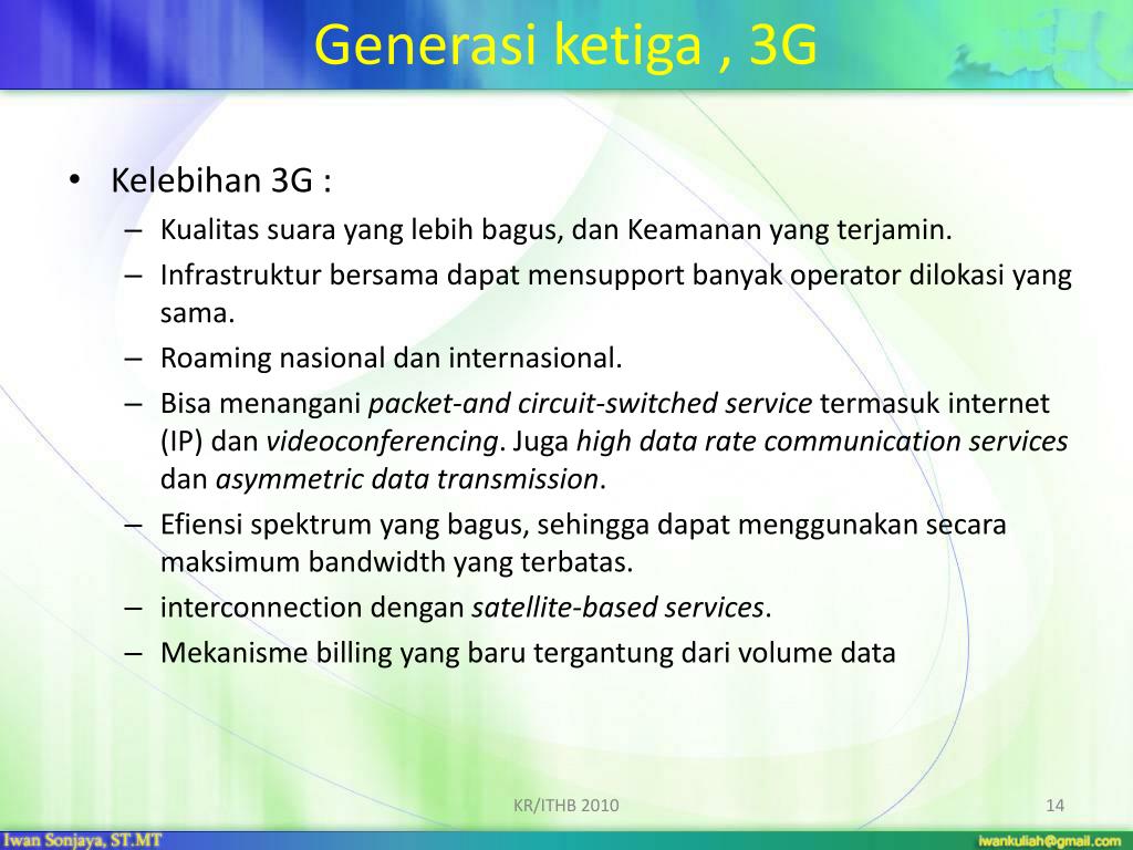PPT - Teknologi Komunikasi (Komunikasi Selular dan Satelit) PowerPoint ...