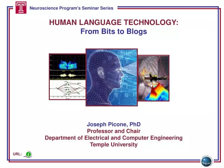 PPT - HUMAN LANGUAGE TECHNOLOGY: From Bits to Blogs PowerPoint ...