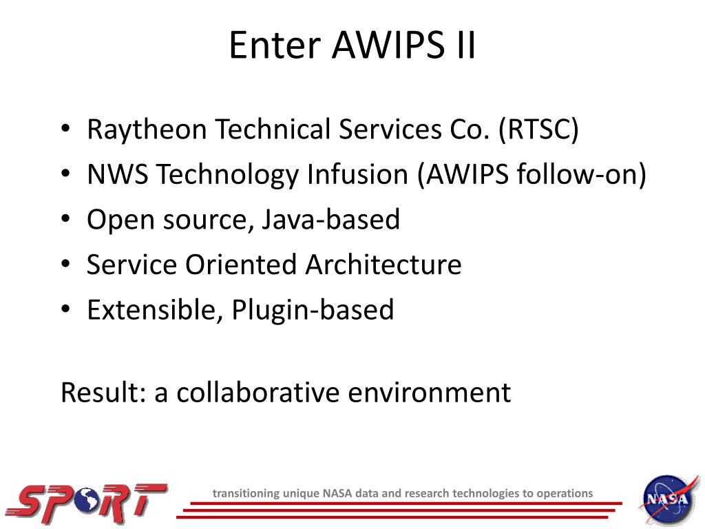 PPT - SPoRT AWIPS II Activities PowerPoint Presentation, free download ...