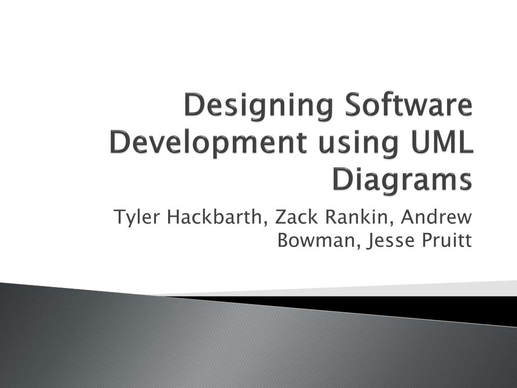 PPT - Designing Software Development using UML Diagrams PowerPoint ...