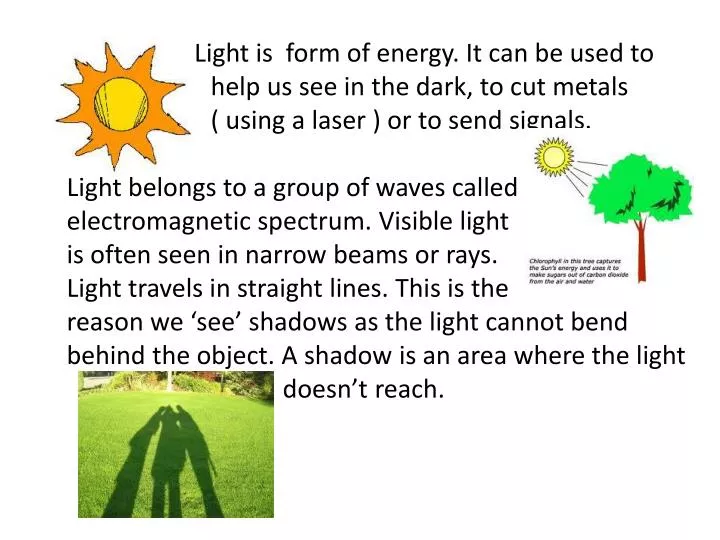 PPT - Light is reflected off shiny objects ( it bounces off them ...