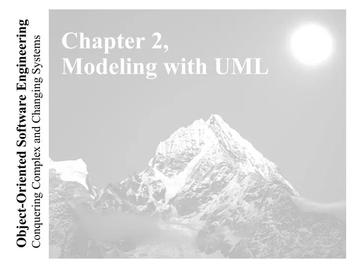 Ppt Chapter 2 Modeling With Uml Powerpoint Presentation Free 5036