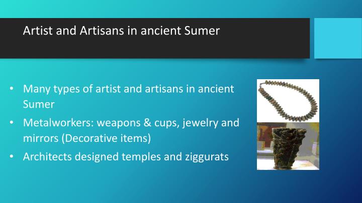 PPT - Why do historians classify ancient Sumer as a civilization ...