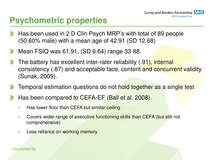 PPT - New assessment tools for people with Intellectual Disabilities ...