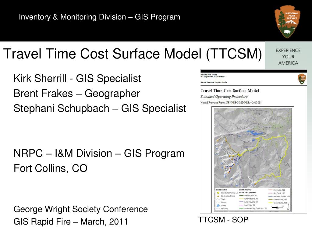 PPT - Kirk Sherrill - GIS Specialist Brent Frakes – Geographer Stephani ...