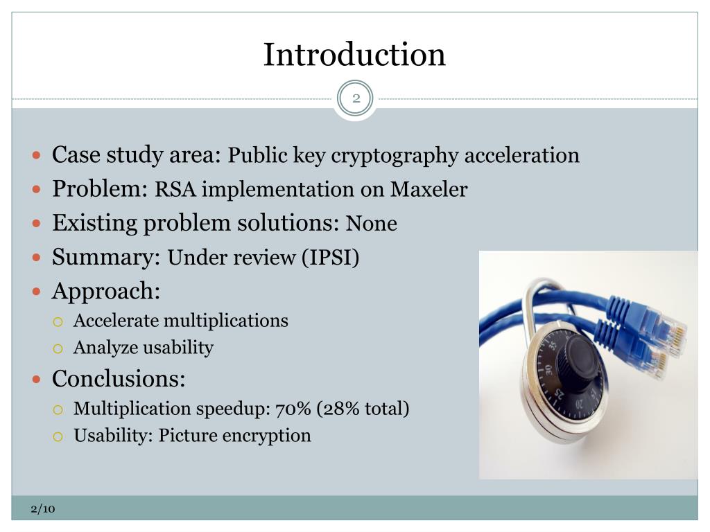 Ppt Implementation Of The Rsa Algorithm On A Dataflow Architecture Powerpoint Presentation