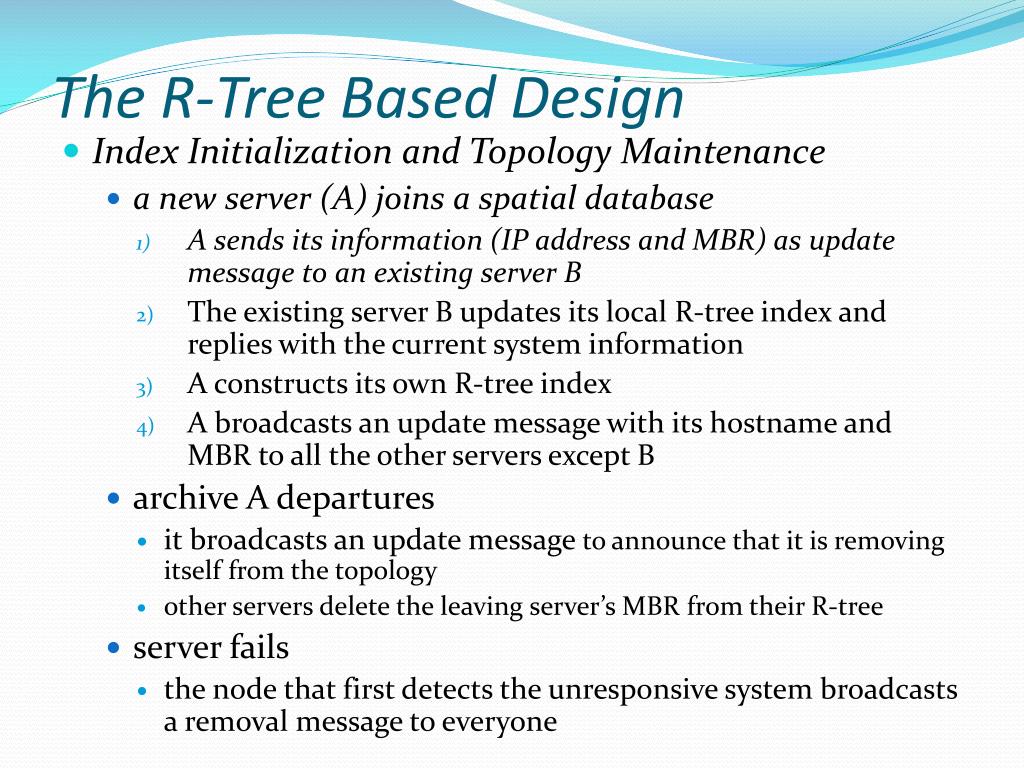 Ppt Efficient Query Routing In Distributed Spatial Databases Powerpoint Presentation Id2386511
