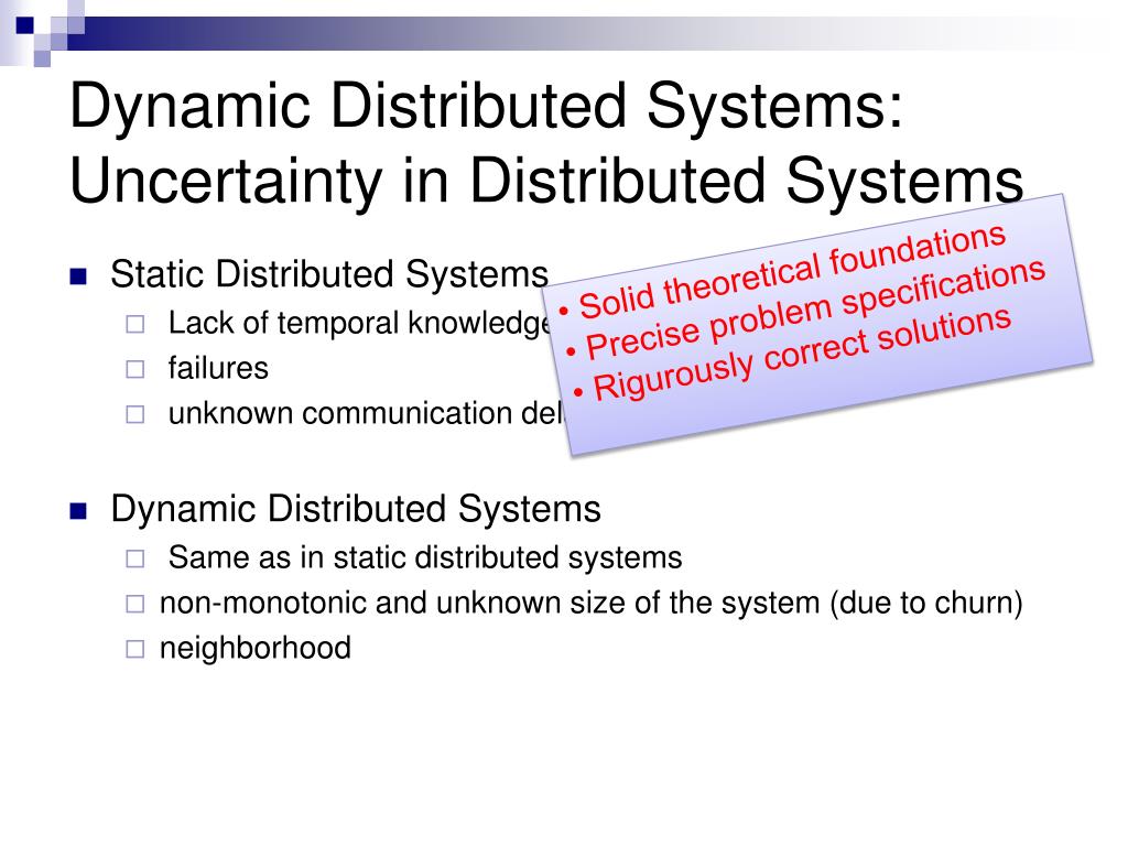 PPT - Sara Tucci Piergiovanni , Roberto Baldoni University of Rome “La ...