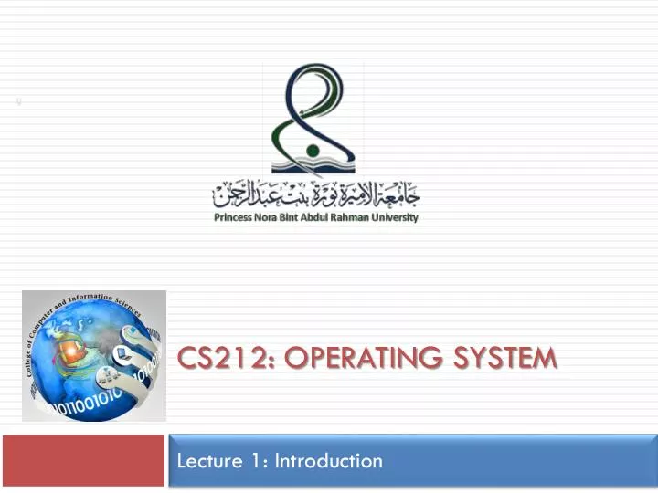 PPT - Cs212: operating system PowerPoint Presentation, free download ...