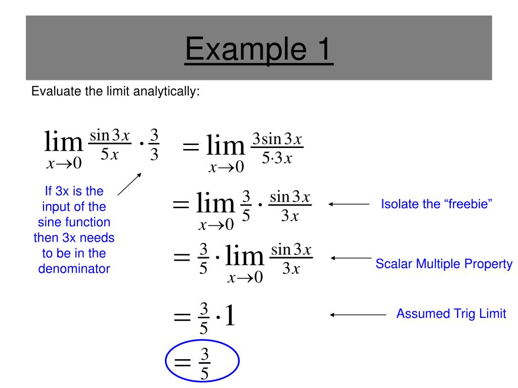 Ppt Section 1 3 Evaluating Limits Analytically Powerpoint