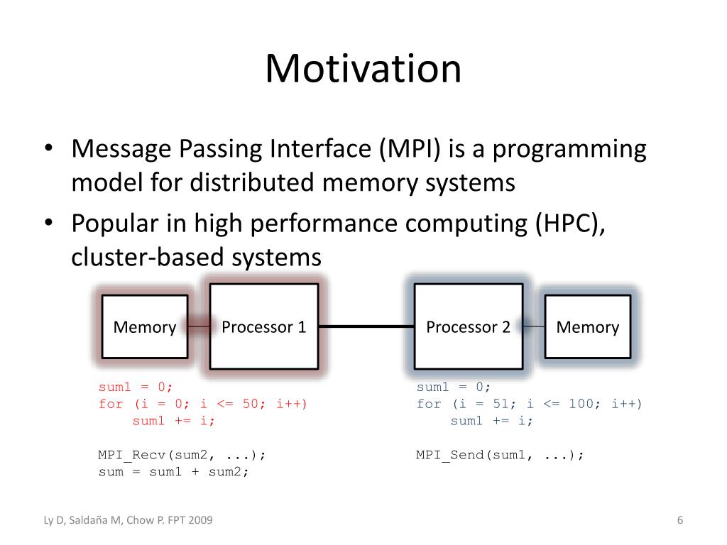 Ppt The Challenges Of Using An Embedded Mpi For Hardware Based Processing Nodes Powerpoint