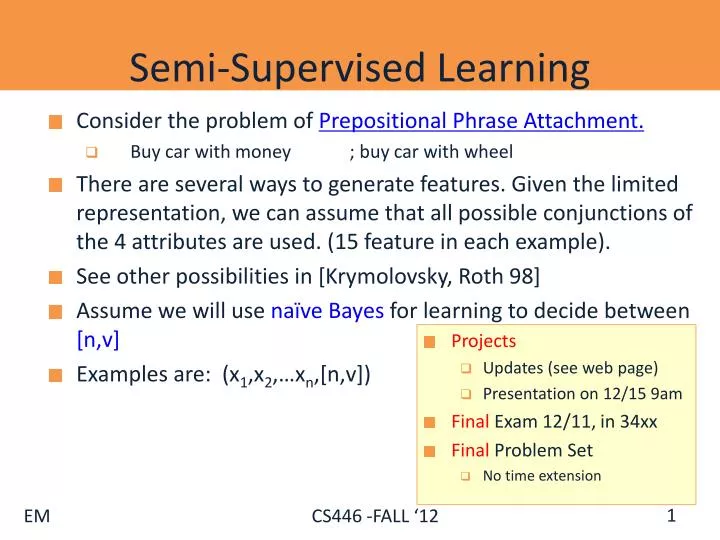 PPT - Semi-Supervised Learning PowerPoint Presentation, free download ... PPT - Semi-Supervised Learning PowerPoint Presentation, free download ...