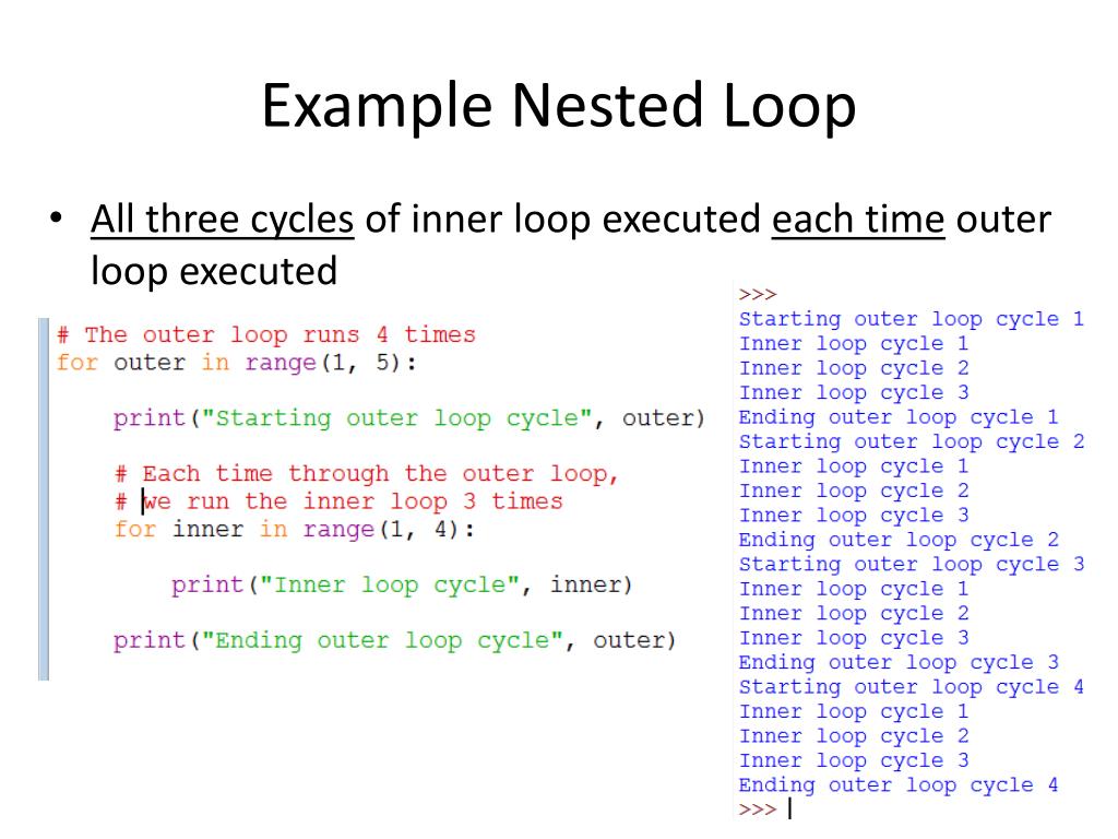 PPT Nested Loops PowerPoint Presentation Free Download ID 2387165
