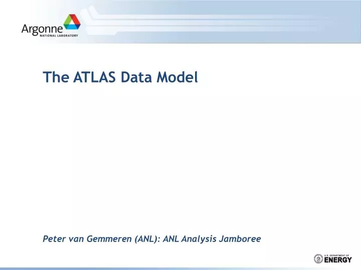 PPT - The ATLAS Data Model PowerPoint Presentation, free download - ID ...