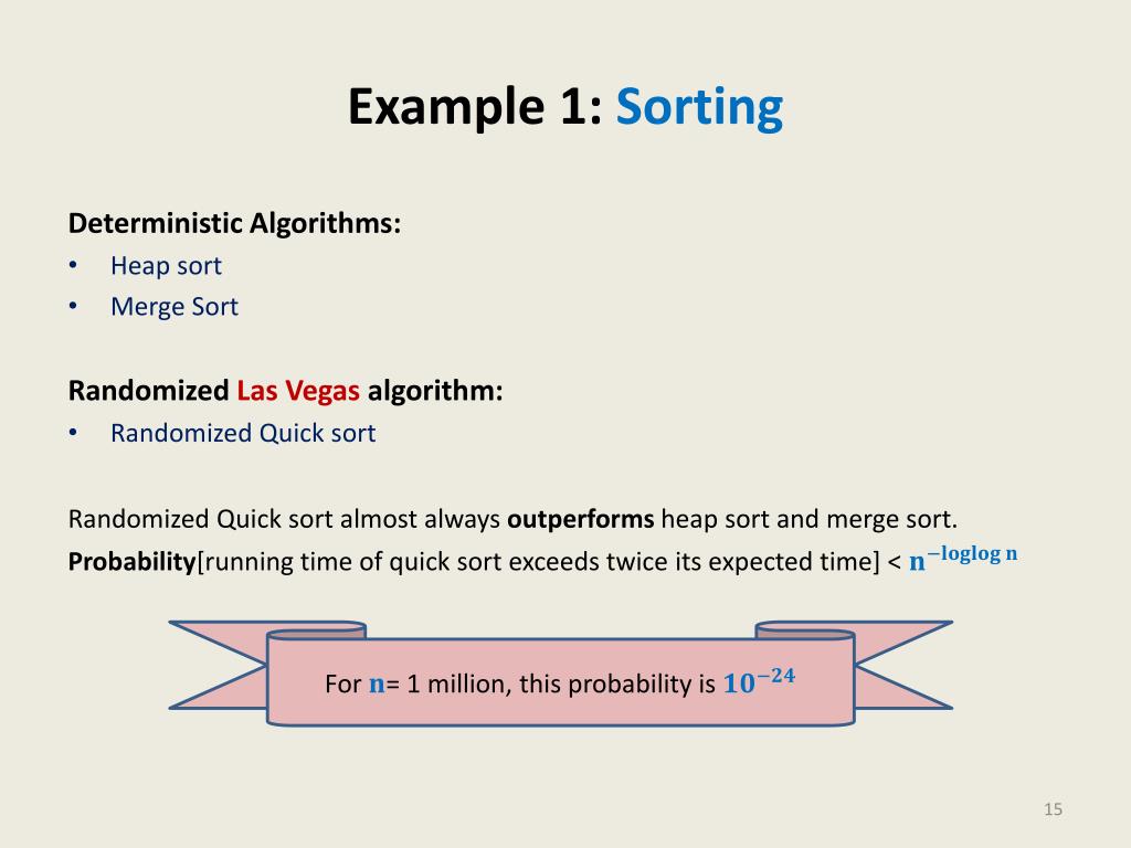 Ppt Randomized Algorithms Cs648 Powerpoint Presentation Free