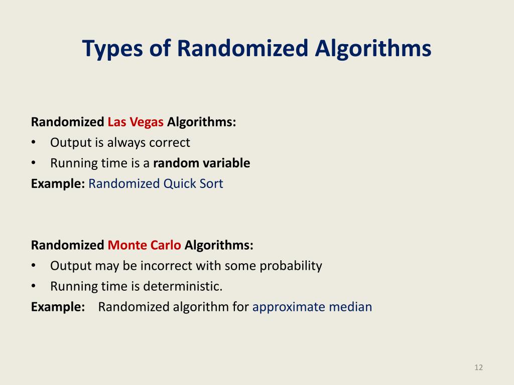 PPT - Randomized Algorithms CS648 PowerPoint Presentation, free ... PPT - Randomized Algorithms CS648 PowerPoint Presentation, free ...