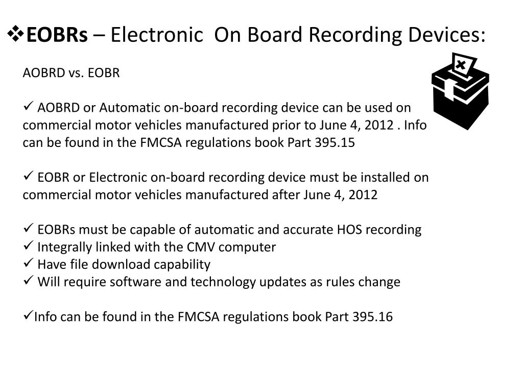 PPT - Federal Motor Carrier Safety Administration & DOT Safety ...