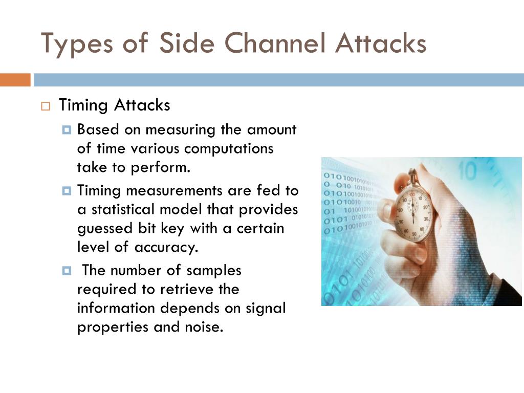 PPT - Side Channel Attacks PowerPoint Presentation, free download - ID ... PPT - Side Channel Attacks PowerPoint Presentation, free download - ID ...