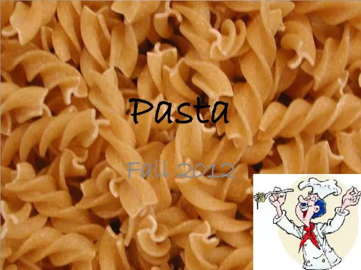 PPT - Pasta PowerPoint Presentation, free download - ID:2387914