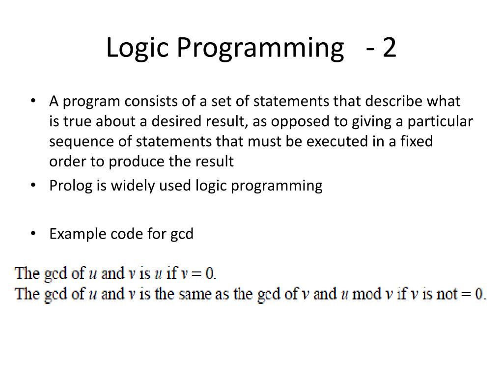 PPT Evaluation Of Programming Languages PowerPoint Presentation Free Download ID 2388064
