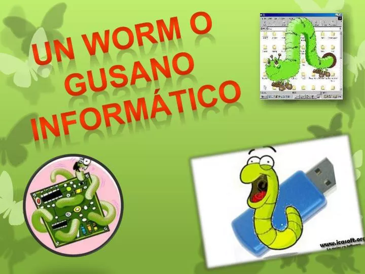 PPT - UN WORM O GUSANO INFORMÁTICO PowerPoint Presentation, free ...