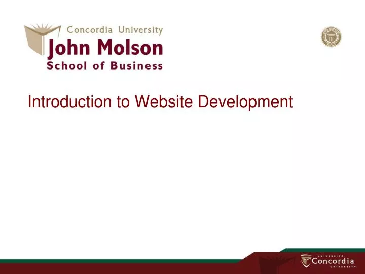 PPT - Introduction to Website Development PowerPoint Presentation, free ...