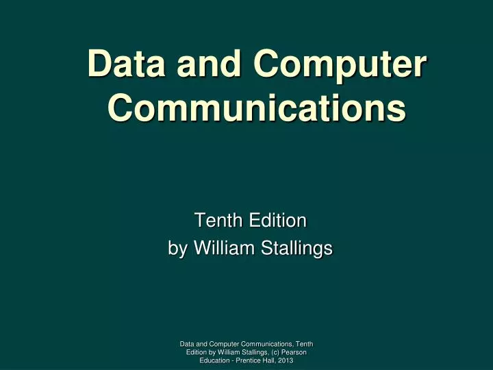 PPT - Data and Computer Communications PowerPoint Presentation, free ... PPT - Data and Computer Communications PowerPoint Presentation, free ...