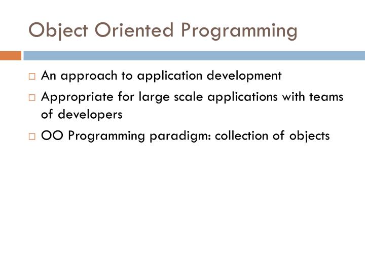 Ppt Object Oriented Programming Powerpoint Presentation Id 2389007
