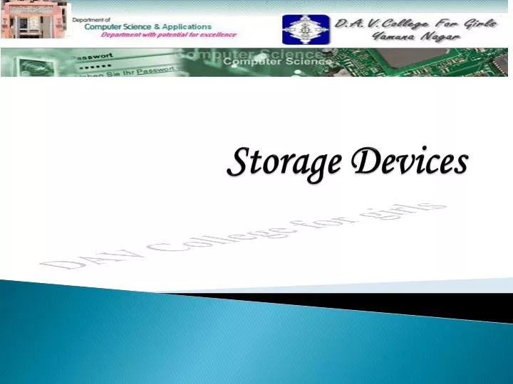 PPT - Storage Devices PowerPoint Presentation, free download - ID:2389213