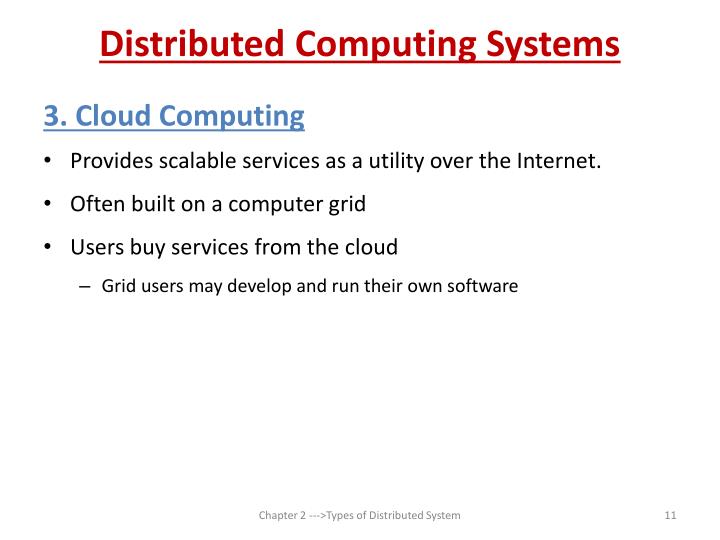 PPT CHAPTER 2 TYPES OF DISTRIBUTED SYSTEMS PowerPoint Presentation 
