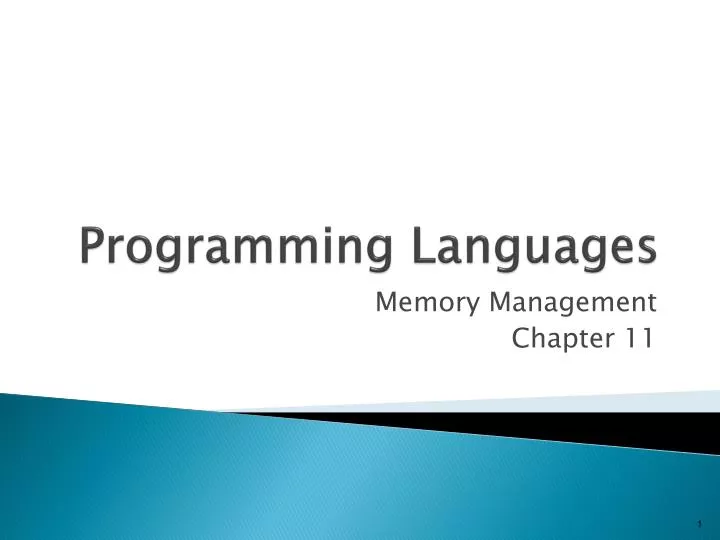 PPT - Programming Languages PowerPoint Presentation, free download - ID ...