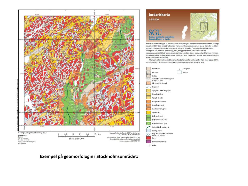 PPT - Tunneldalar i Stockholm-Uppsala regionen PowerPoint Presentation ...
