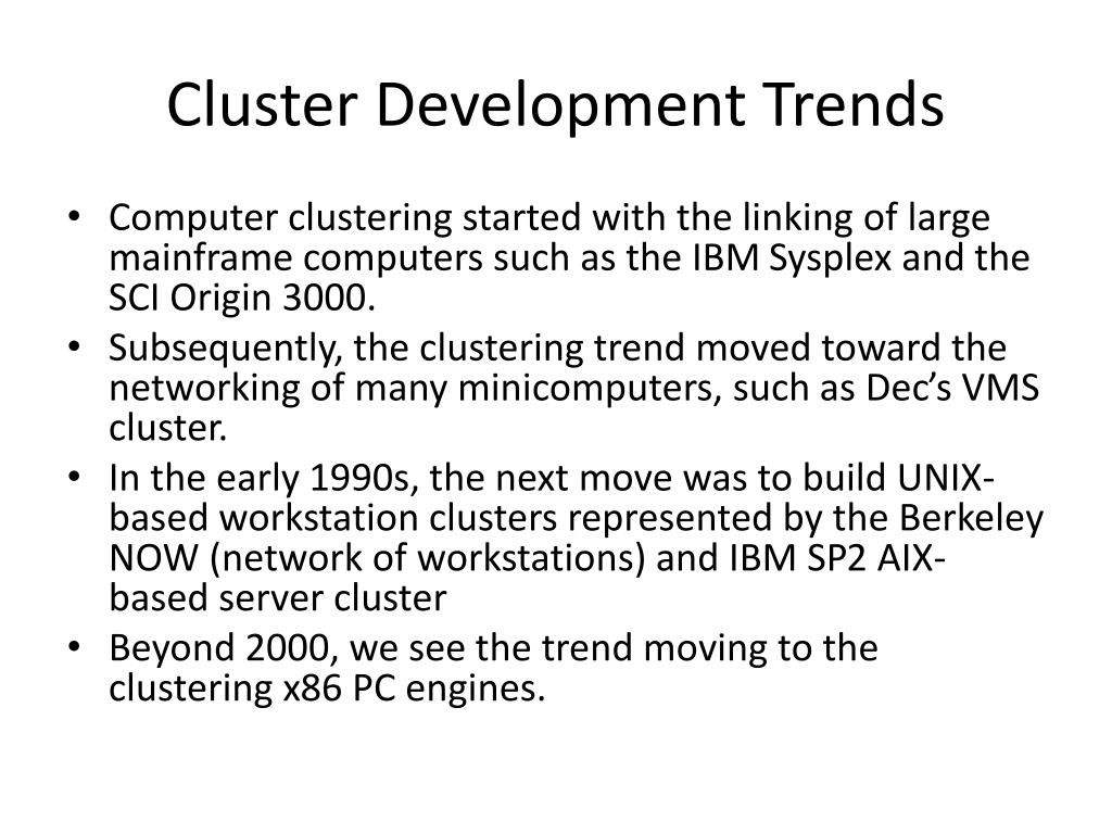PPT - Chapter 2 Computer Clusters PowerPoint Presentation, free ... PPT - Chapter 2 Computer Clusters PowerPoint Presentation, free ...