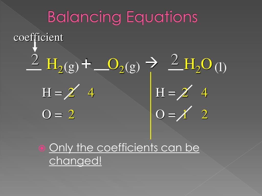 PPT - Balancing Chemical Equations and Types of Chemical Reactions ...