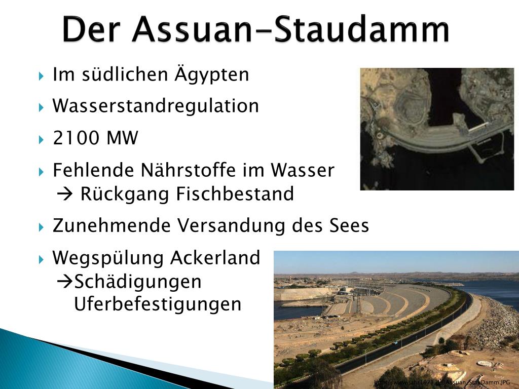 PPT - Staudämme und ihre Bedeutung für den Gewässerhaushalt PowerPoint ...