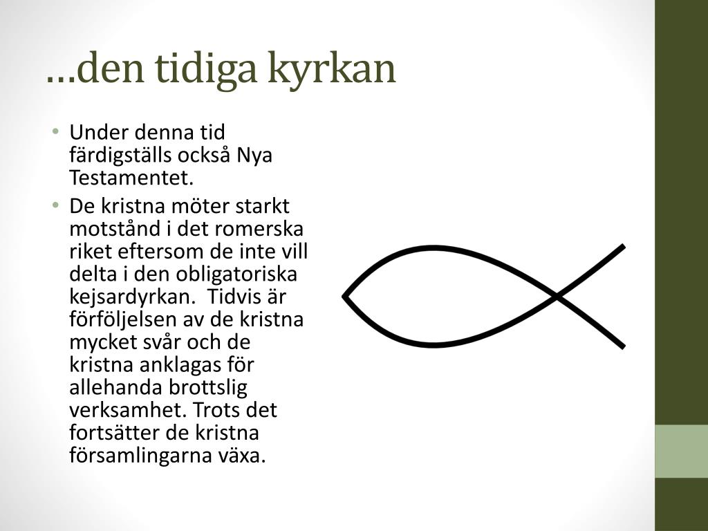 PPT - Kristendomens historia kristna riktningar PowerPoint Presentation ...