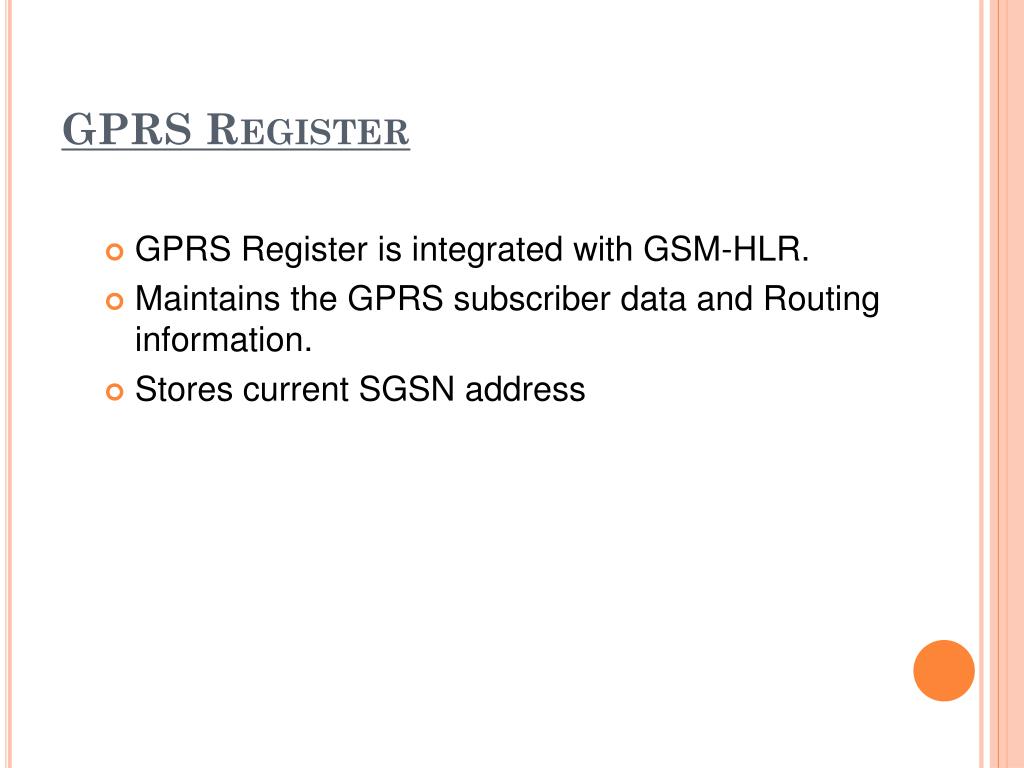 PPT - Presentation on General Packet Radio Service (GPRS) PowerPoint ...