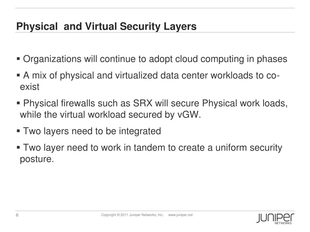 PPT - Integrating Physical and Virtual Security Layers: Challenges and ...