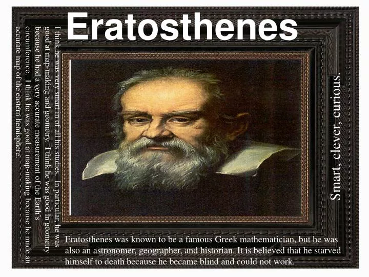 PPT - Eratosthenes PowerPoint Presentation, free download - ID:2391951