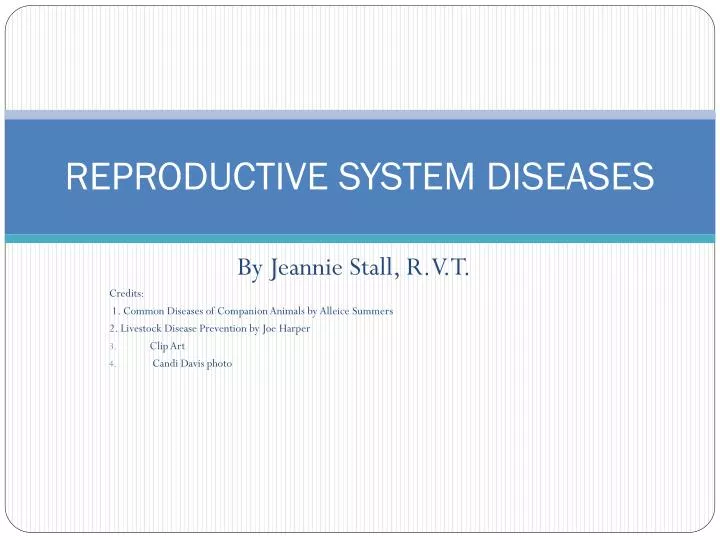 Ppt Disorders Of The Reproductive System Powerpoint Presentation My