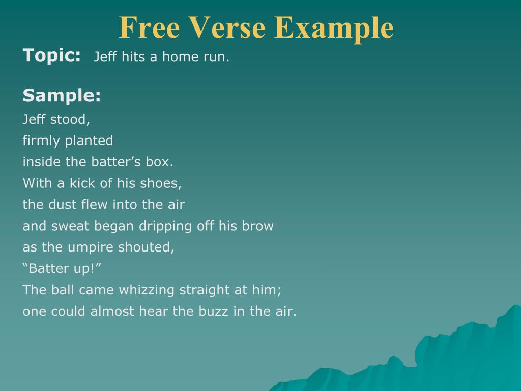 PPT - “Great poetry is always written by somebody straining to go ...