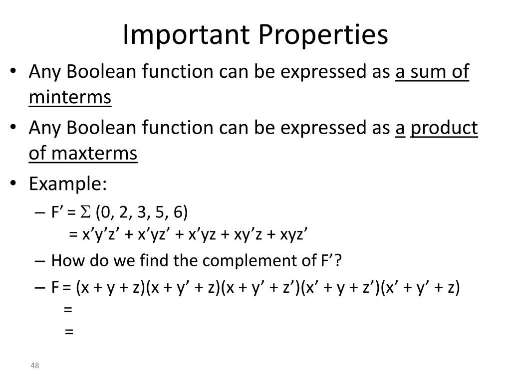 Ppt Boolean Algebra Powerpoint Presentation Free Download Id 2392663